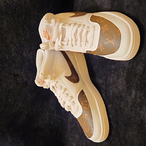 Nike | Shoes | Custom Lv Nike Court Vision Shoes | Poshmark